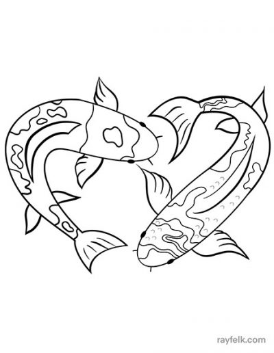 Hearts Coloring Pages: Free Printable PDFs