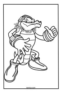 47 Sonic Coloring Pages
