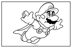 80 Super Mario Bros Coloring Pages: Free Printable PDFs