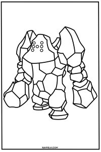 Legendary Pokémon Coloring Pages
