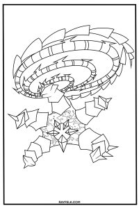 Legendary Pokémon Coloring Pages
