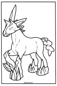 Legendary Pokémon Coloring Pages